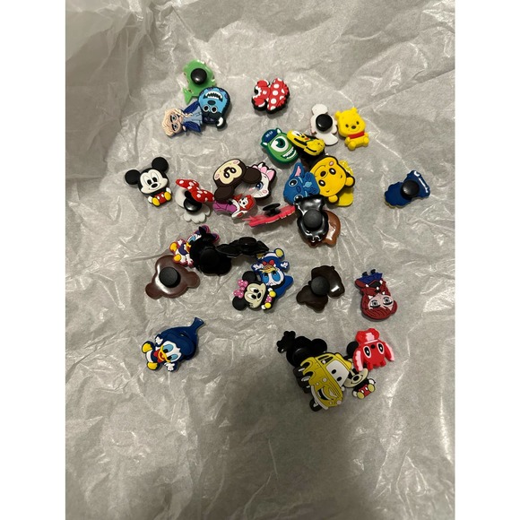 CROCS | Shoes | New Variety Of Crocs Charms And Jibbitz Bundle Disney ...